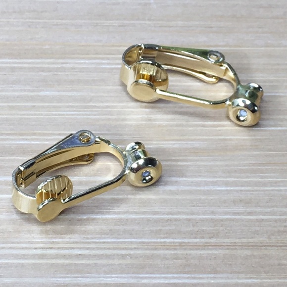 Jewelry | Gold Clip On Earring Adapters | Poshmark